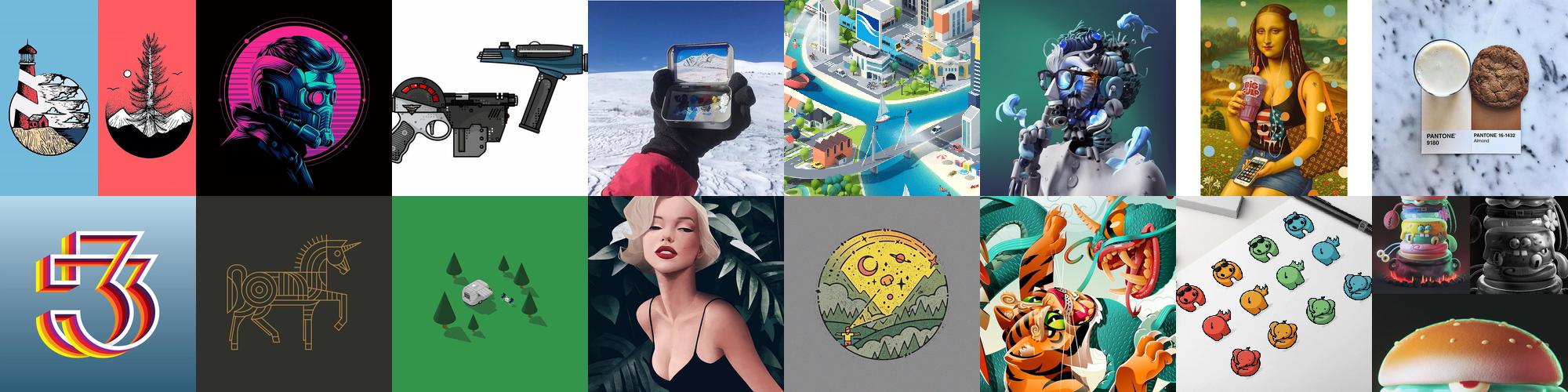 Graphic Art Inspo #1 - Type Gang