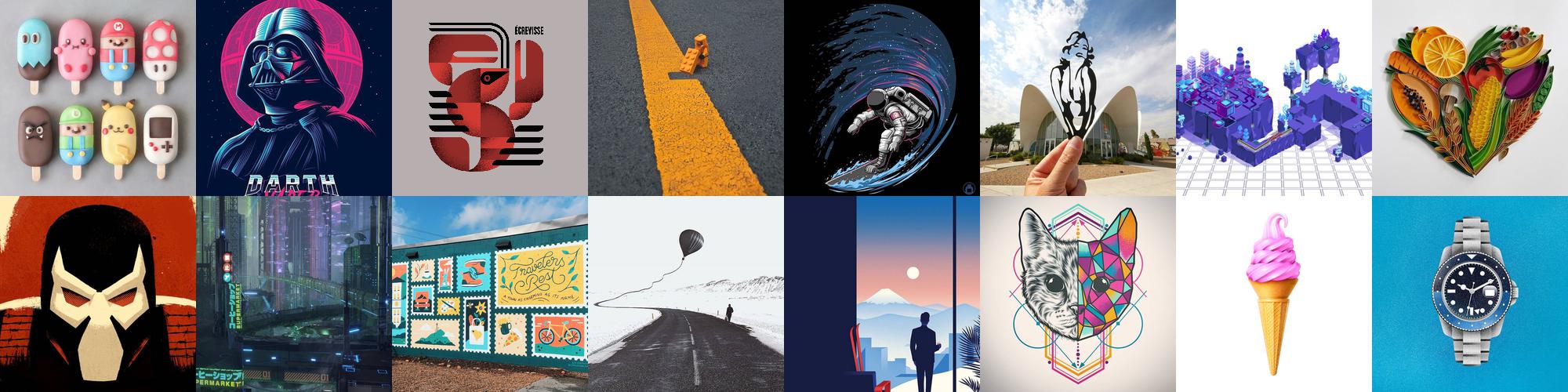 Graphic Art Inspo #3 - Type Gang