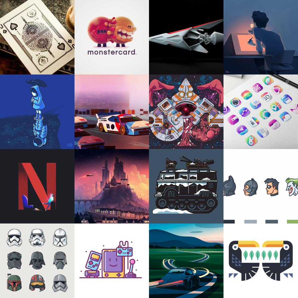 Graphic Art Inspo #5 - Type Gang