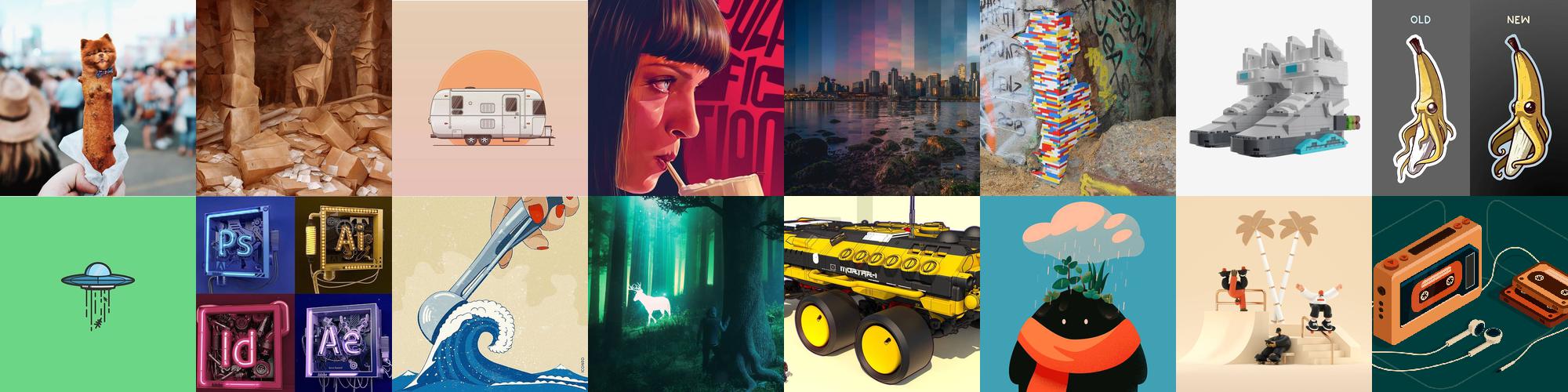 Graphic Art Inspo #6 - Type Gang