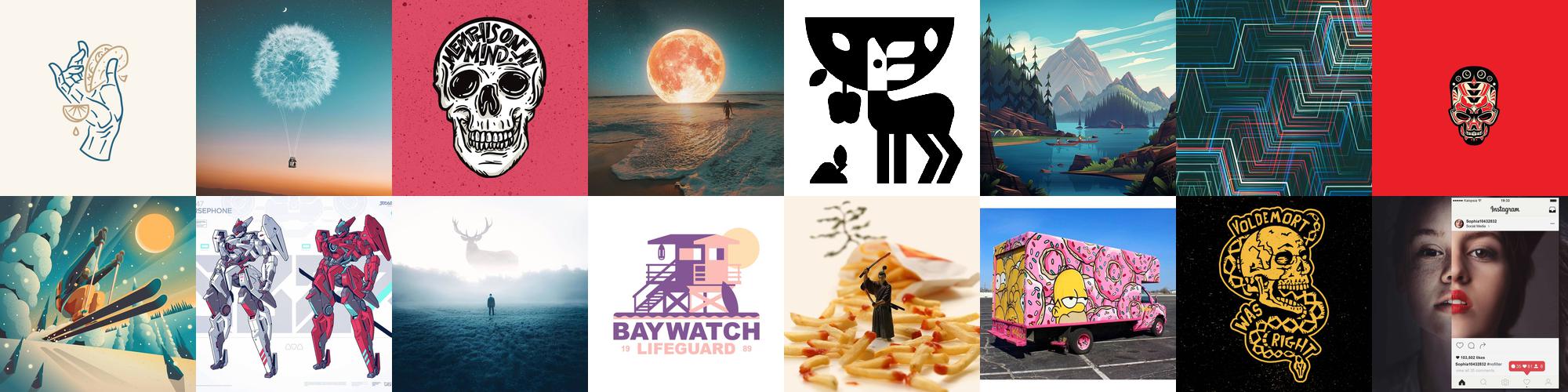 Graphic Art Inspo #7 - Type Gang