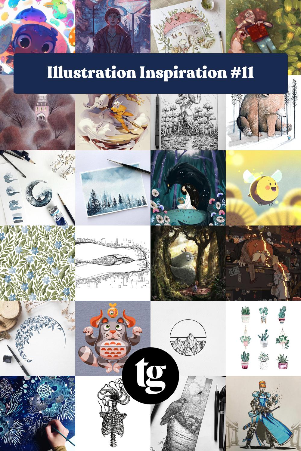 Illustration Inspo #11 - Type Gang