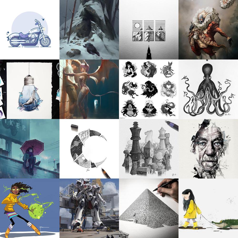 Illustration Inspo #2 - Type Gang