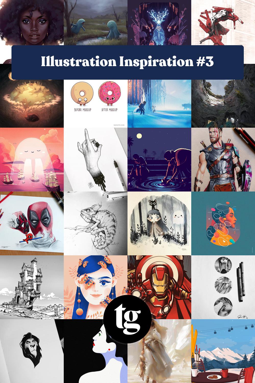 Illustration Inspo #3 - Type Gang