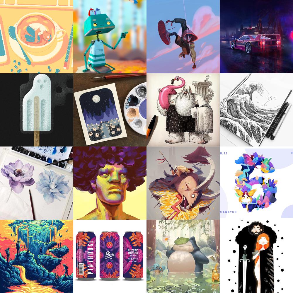 Illustration Inspo #5 - Type Gang