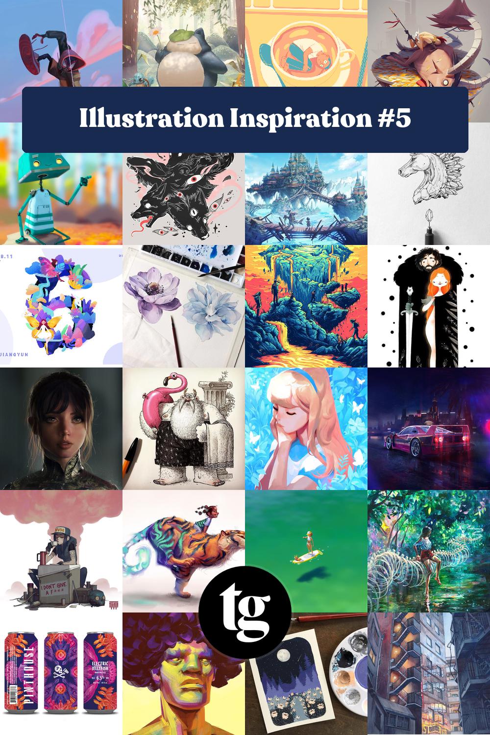 Illustration Inspo #5 - Type Gang