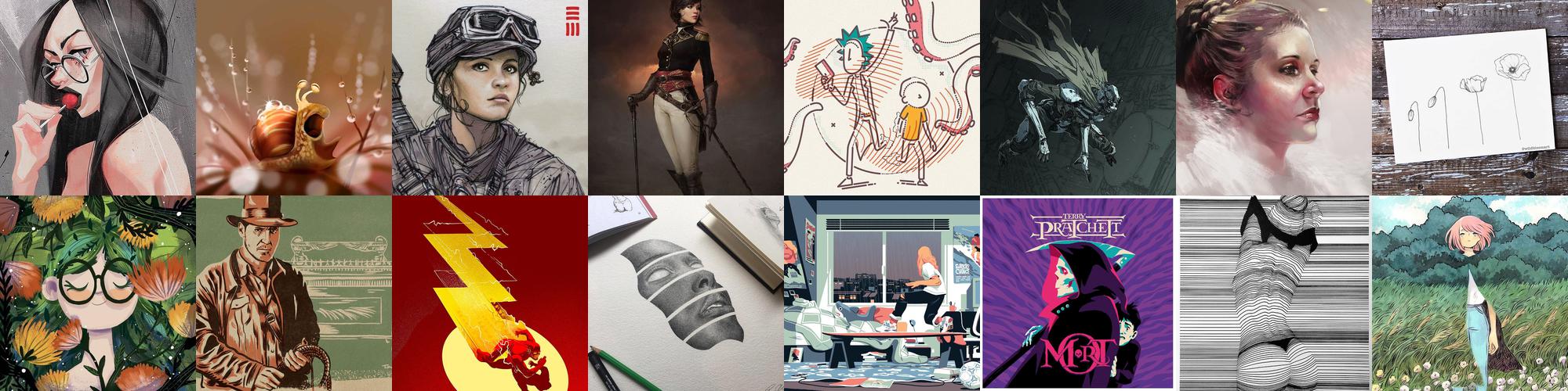 Illustration Inspo #7 - Type Gang