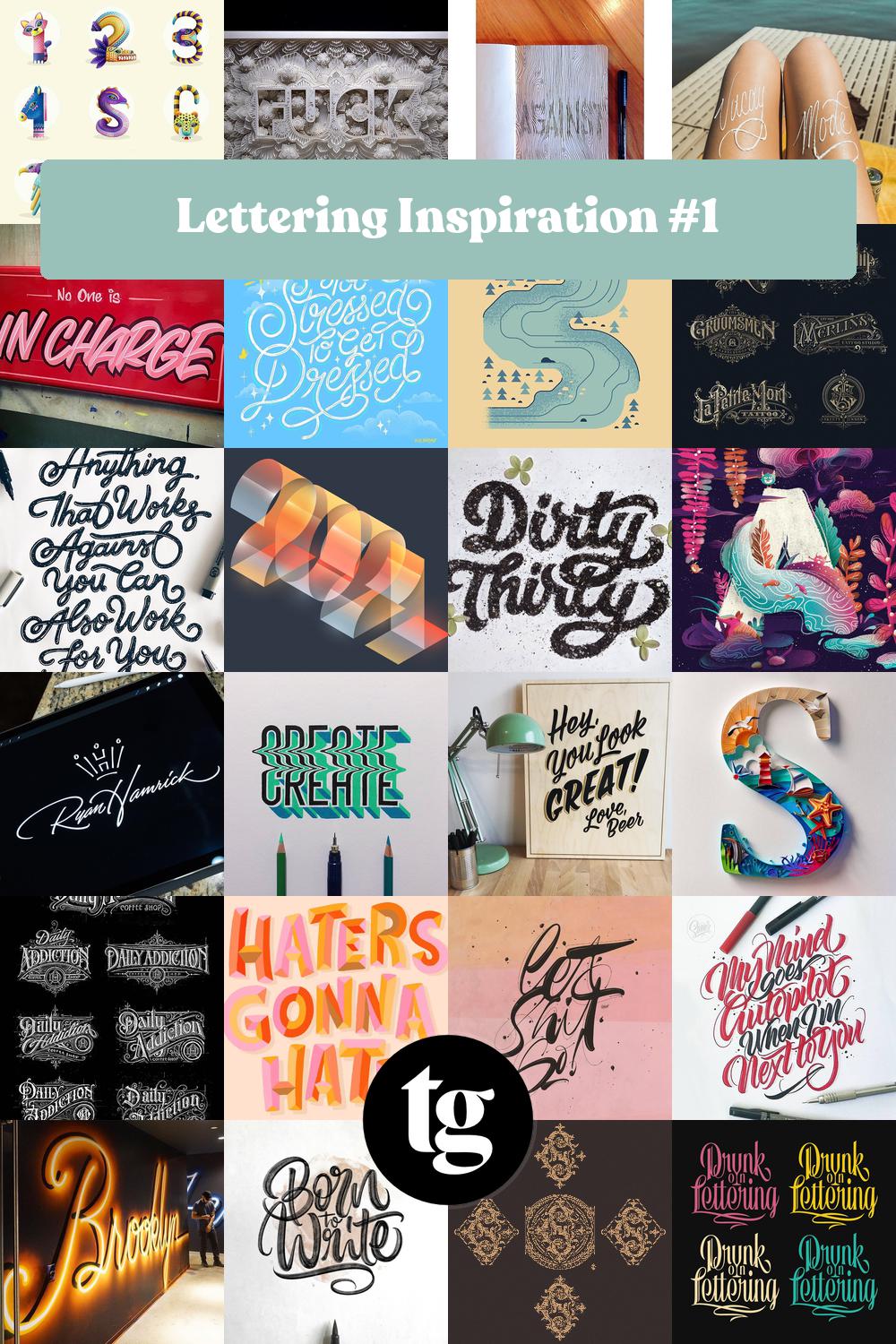 Lettering Inspo #1 - Type Gang