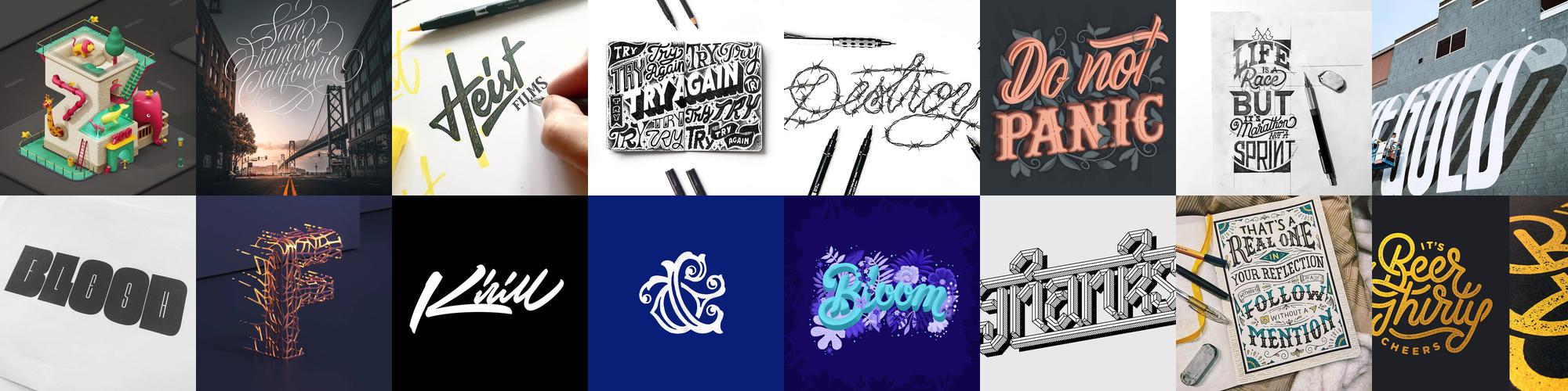 Lettering Inspo #3 - Type Gang