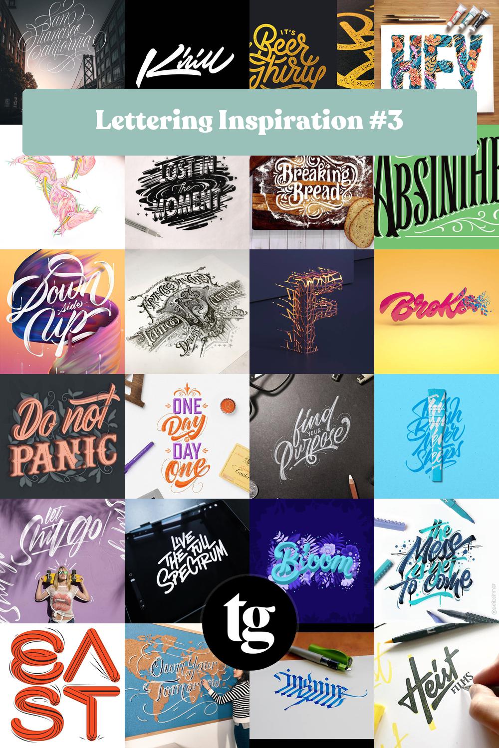 Lettering Inspo #3 - Type Gang