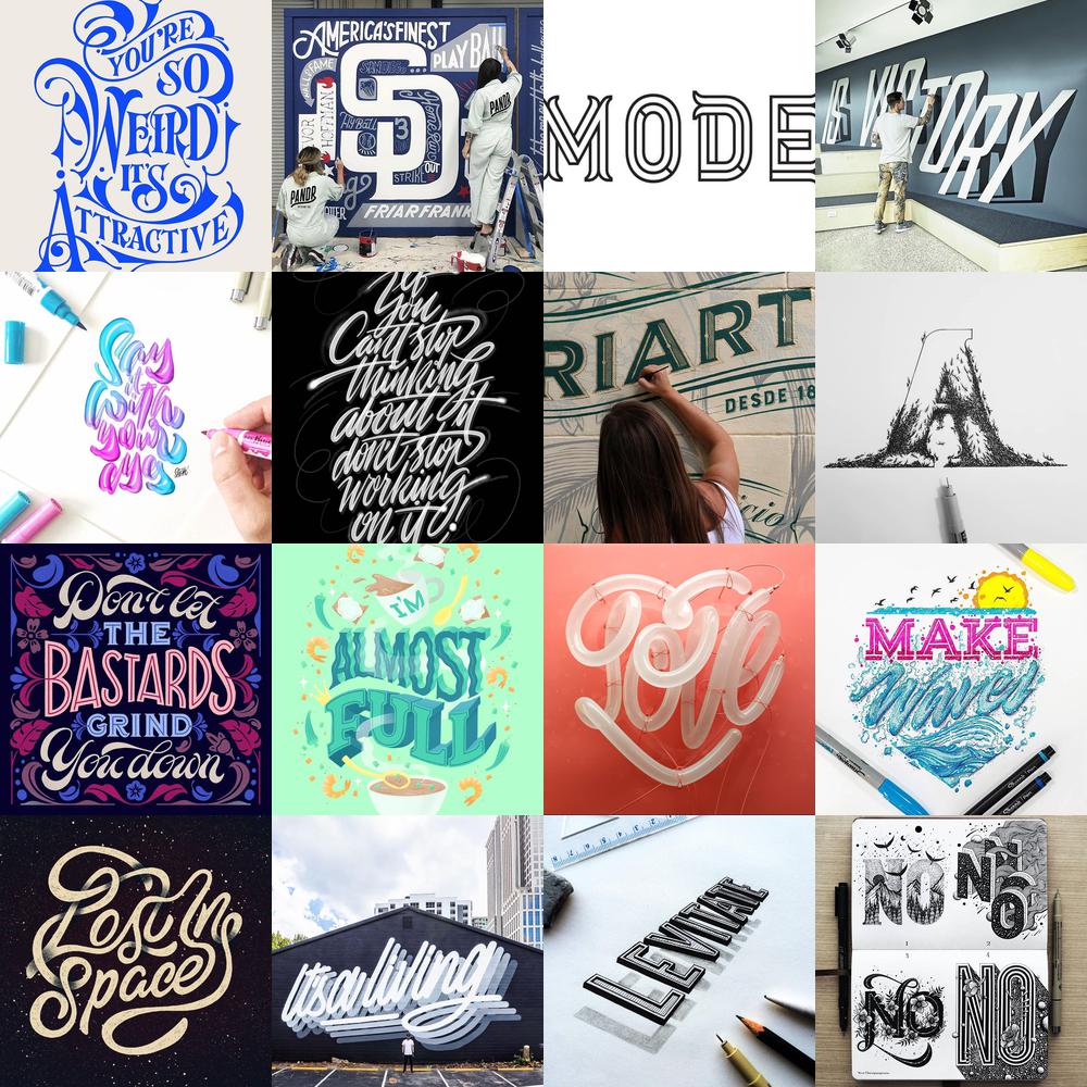 Lettering Inspo #6 - Type Gang