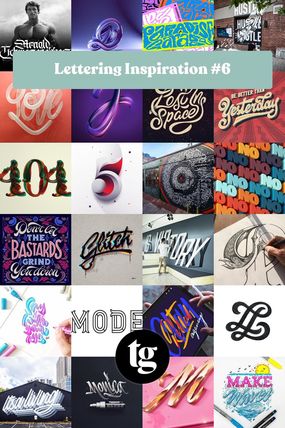 Lettering Inspo #6 - Type Gang