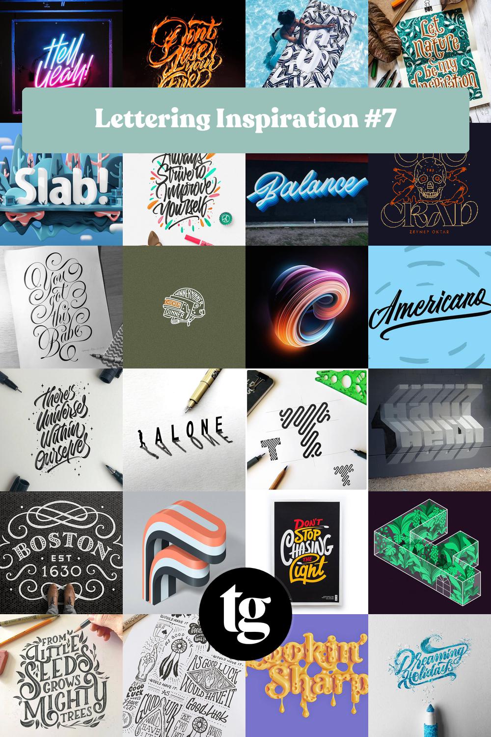 Lettering Inspo #7 - Type Gang