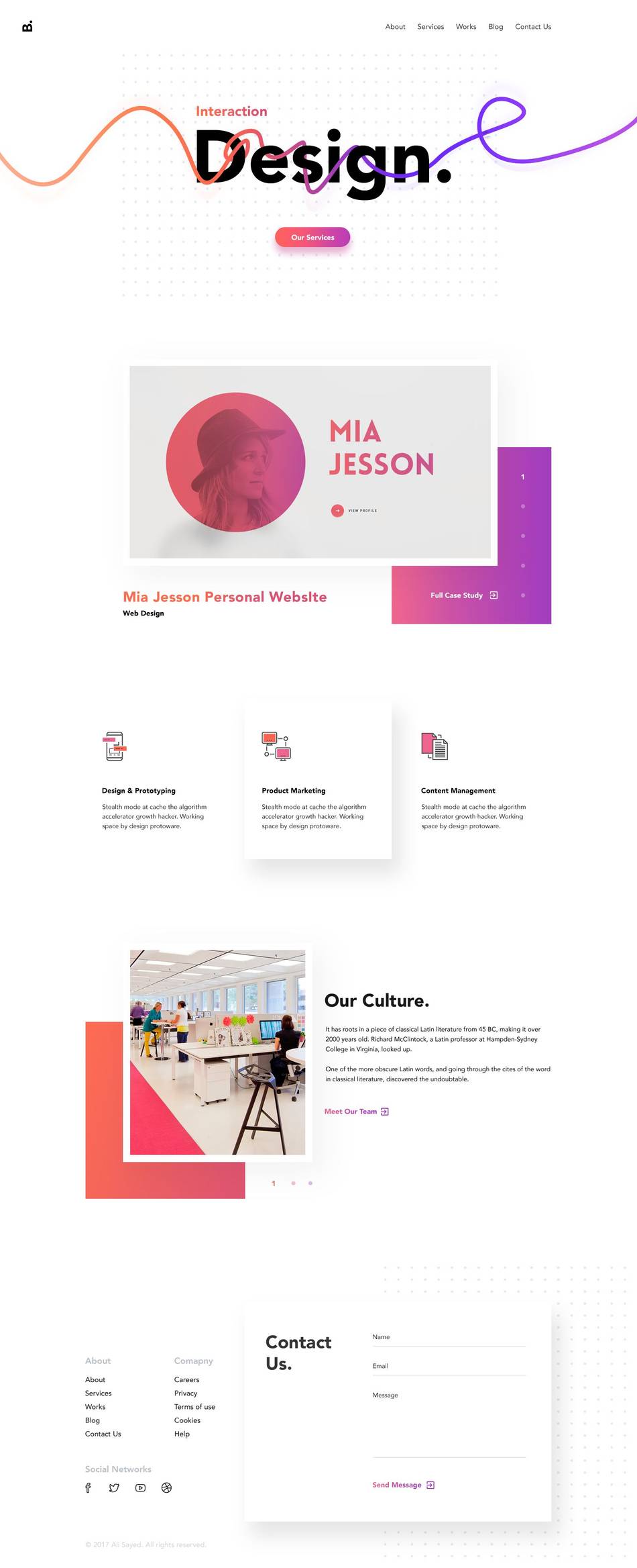 Web and UI Inspo #4 - Type Gang